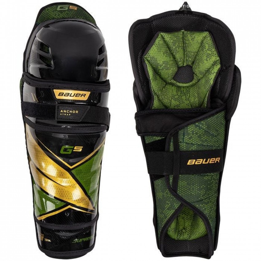 Ice skate Bauer Supreme GS Jr | Shinguards | Hockey shop Sportrebel