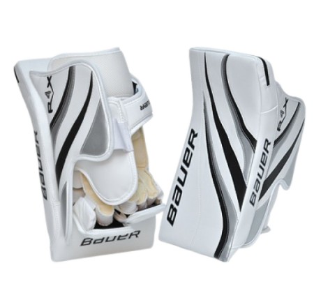 Bauer RX4 Reflex Goalie Blocker Senior | Senior Blockers | Hockey shop ...